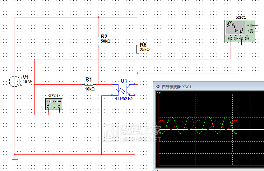 EL817类还真是线性光耦 - 电子学堂 数码之家