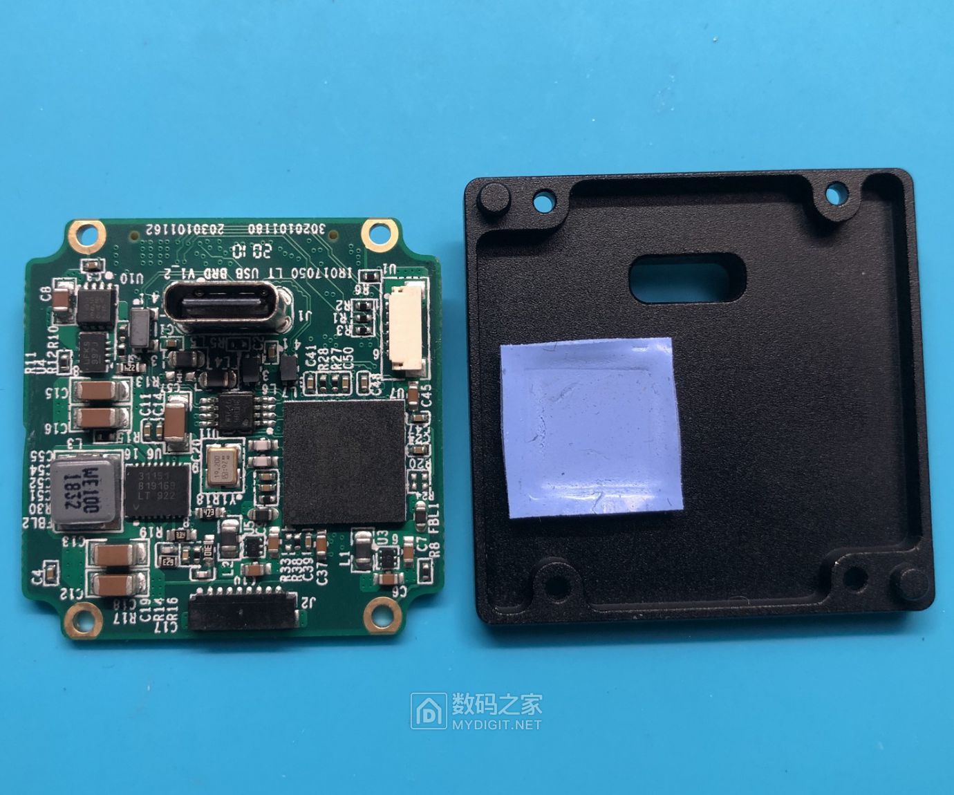 拆解艾睿LT384H机芯并改造成蓝牙控制的手持热成像仪 - 拆机乐园 数码之家