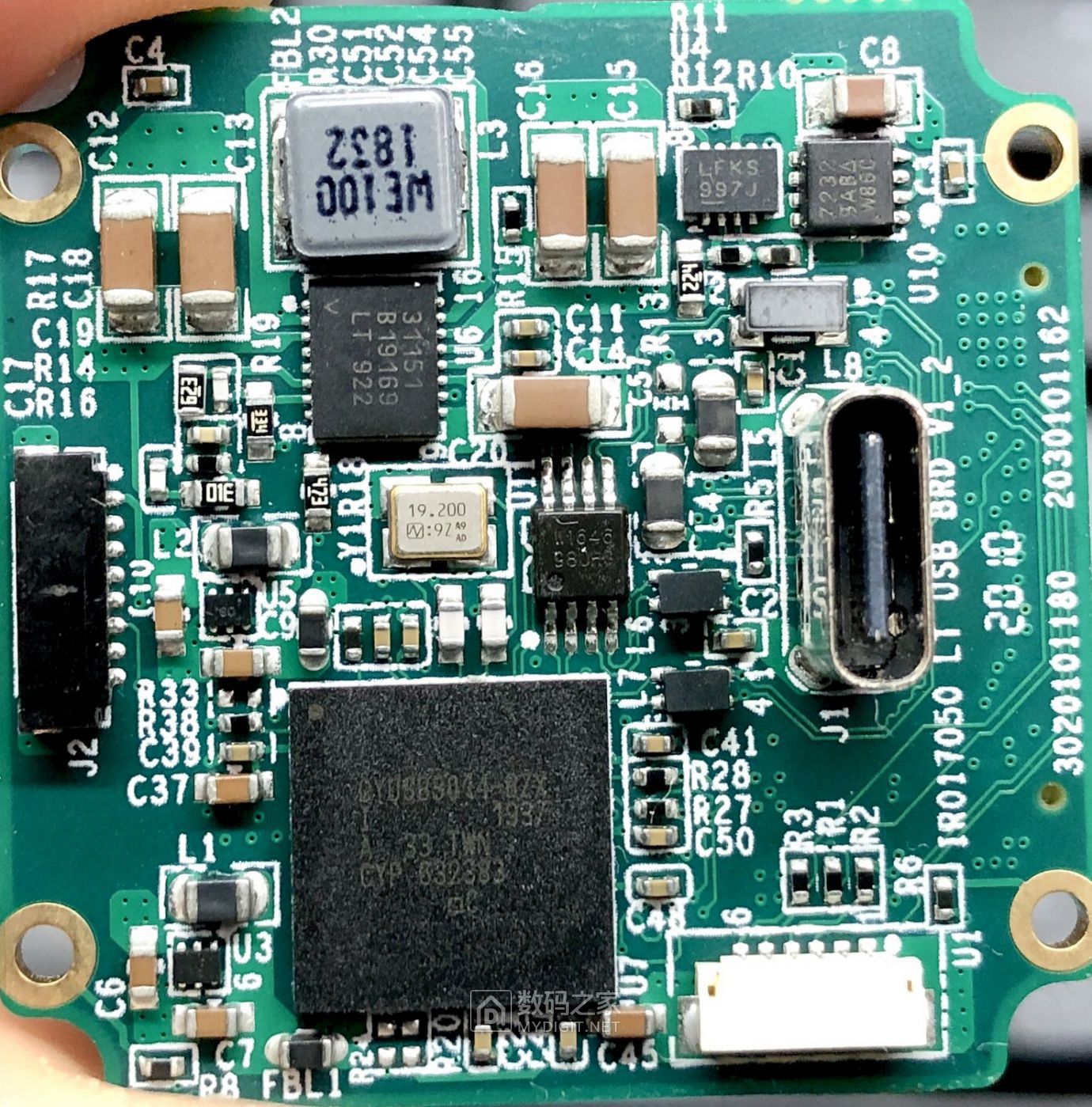 拆解艾睿LT384H机芯并改造成蓝牙控制的手持热成像仪 - 拆机乐园 数码之家