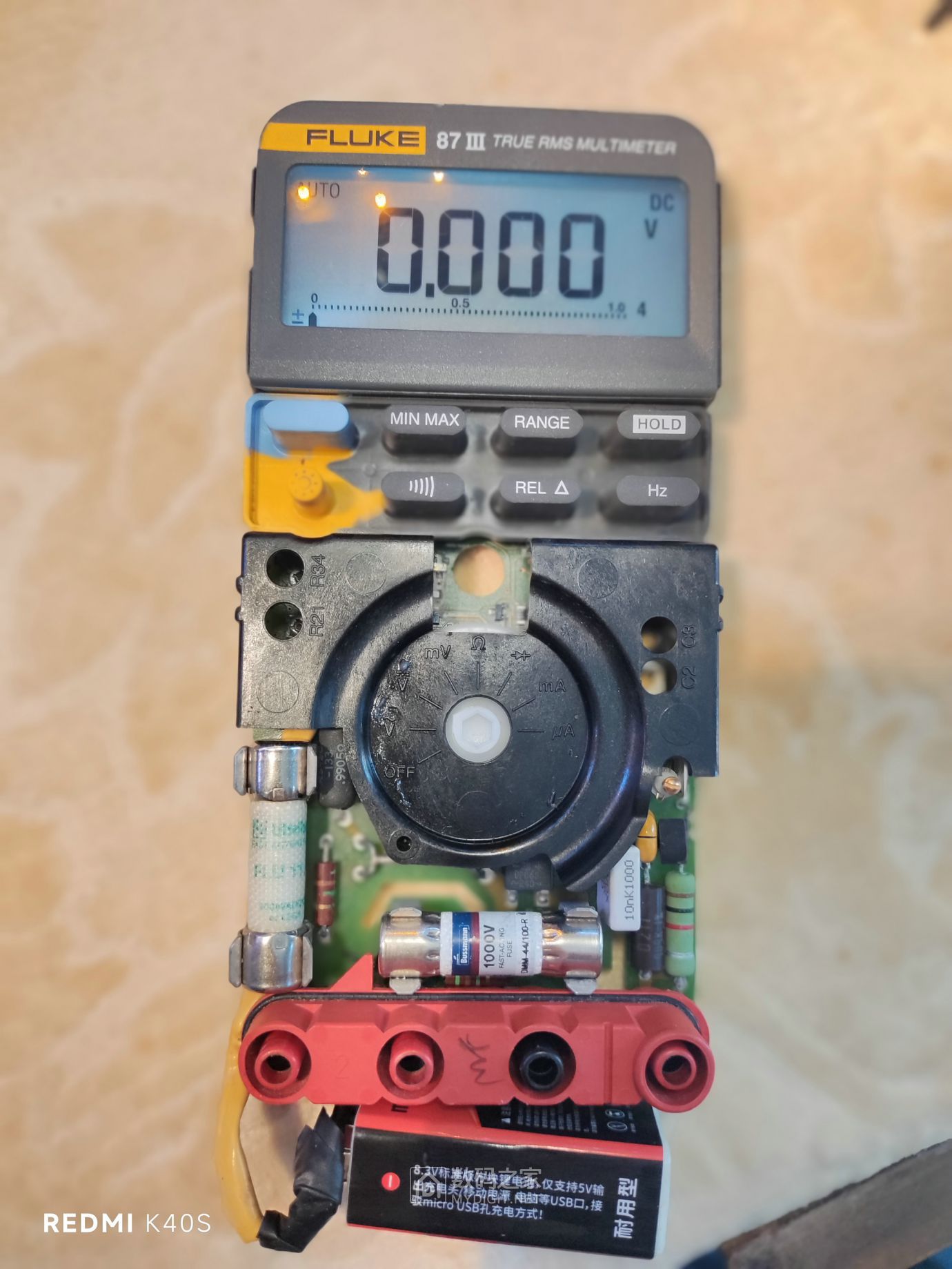 福禄克87-3 & 优利德ut61e拆机看看 - 仪表谈谈 数码之家