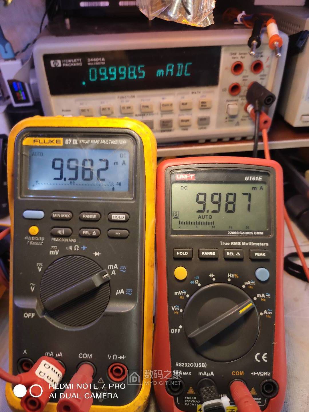 福禄克87-3 & 优利德ut61e拆机看看 - 仪表谈谈 数码之家