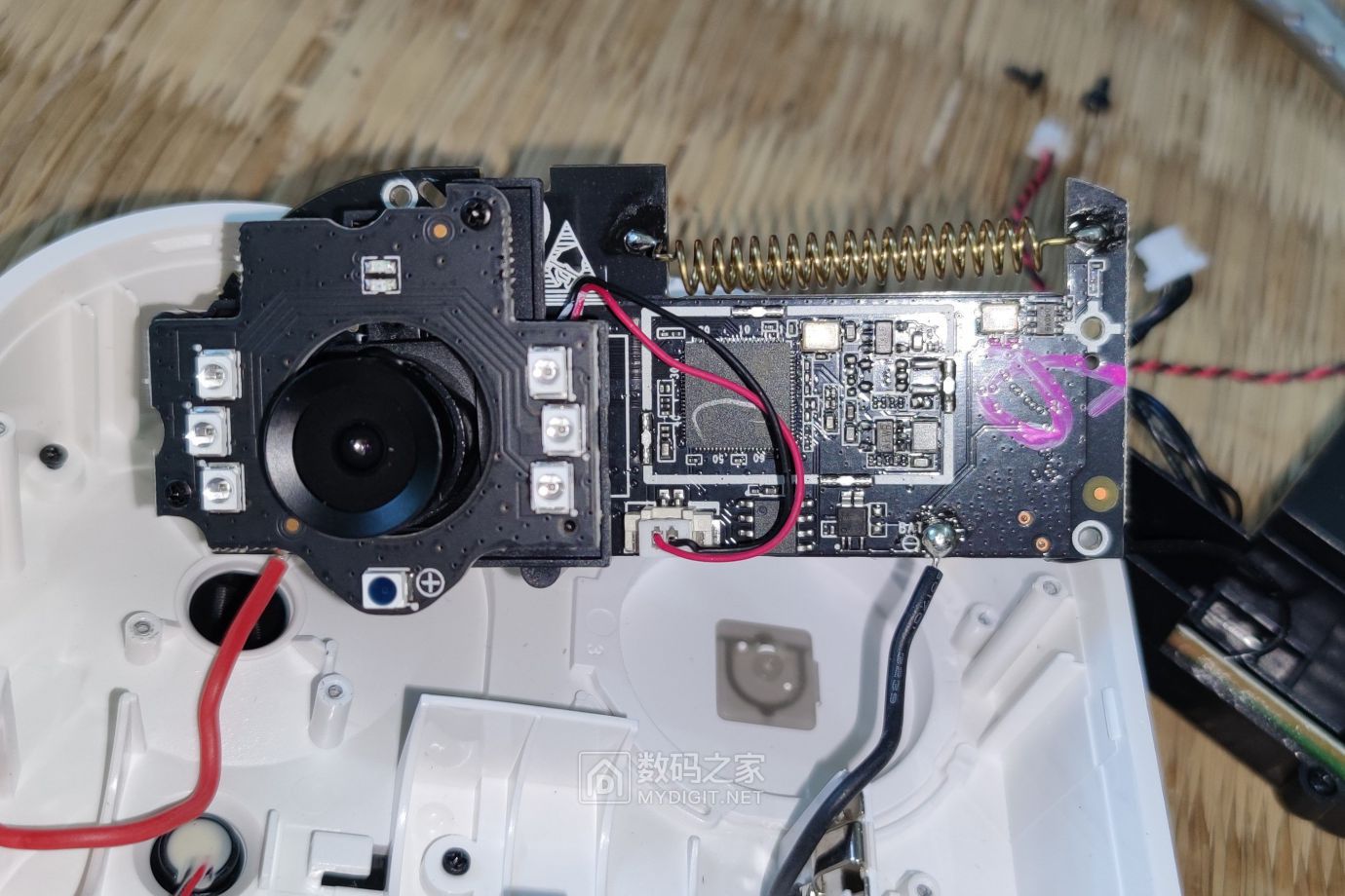 360可视门铃,D809-D1 电信定制版拆解 - 拆机乐园 数码之家