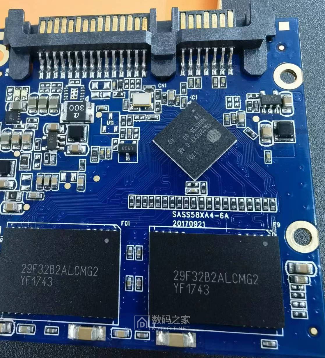 SM2258xt+29F32B2ALCMG2开卡出来容量不对 - SSD存储技术 数码之家