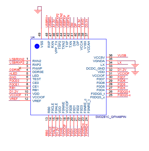 求教一下sm3267/sm3268原理图里连线的问题 - U盘存储技术 数码之家