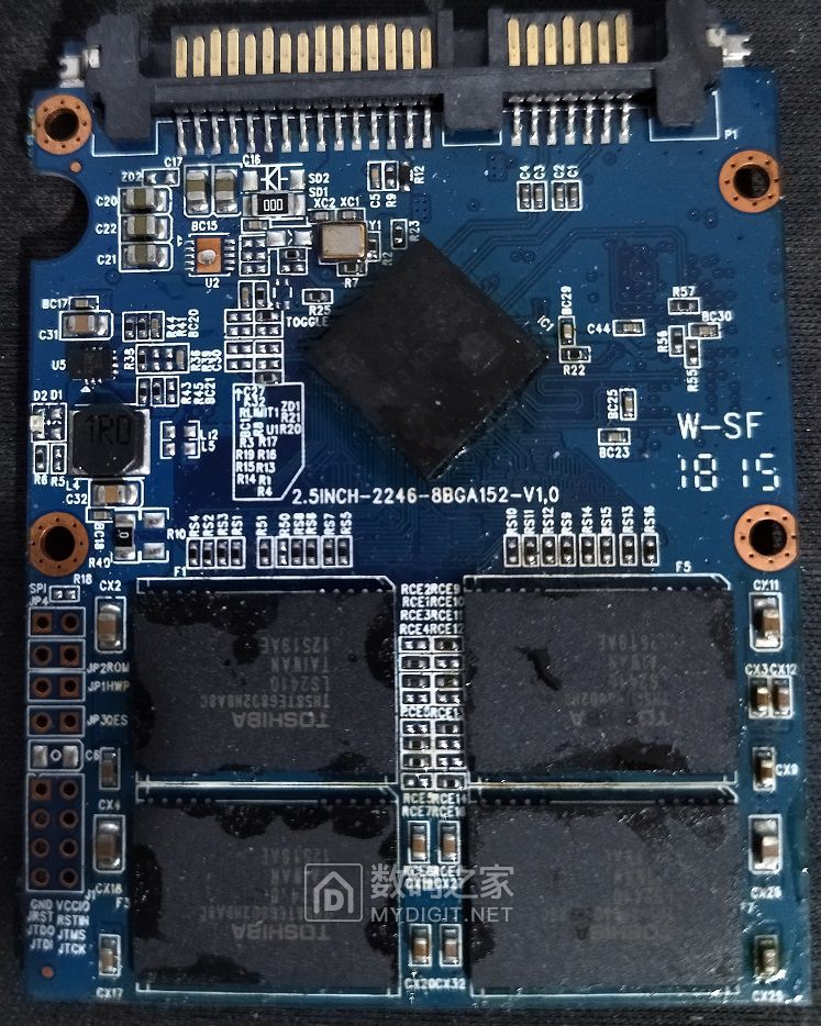 SM2246EN 8 贴东芝 8D2H TrainADJ Fail - SSD存储技术 数码之家