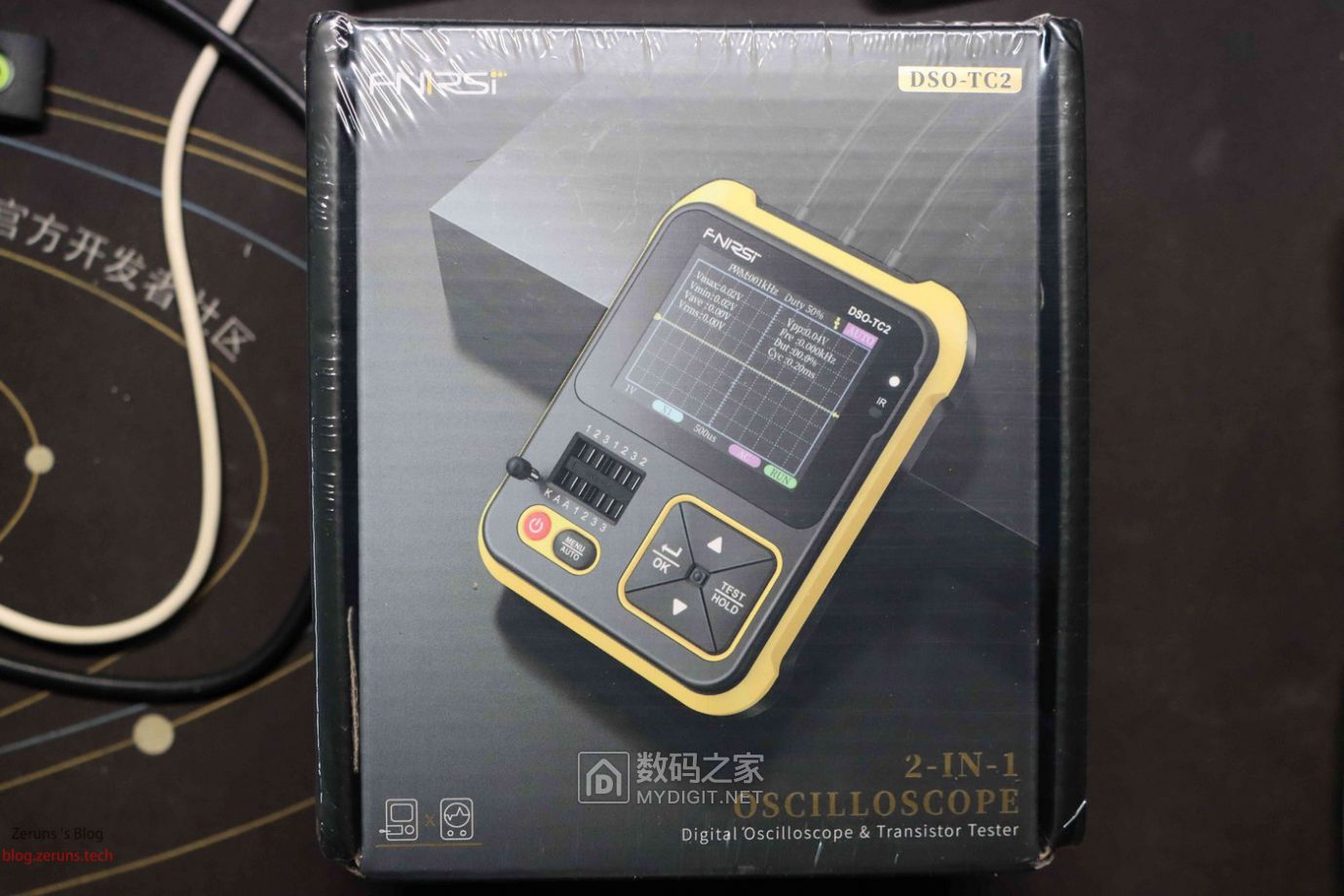 FNIRSI DSO-TC2 简单开箱测评 - 仪表谈谈 数码之家