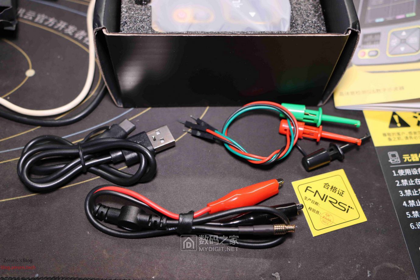 FNIRSI DSO-TC2 简单开箱测评 - 仪表谈谈 数码之家