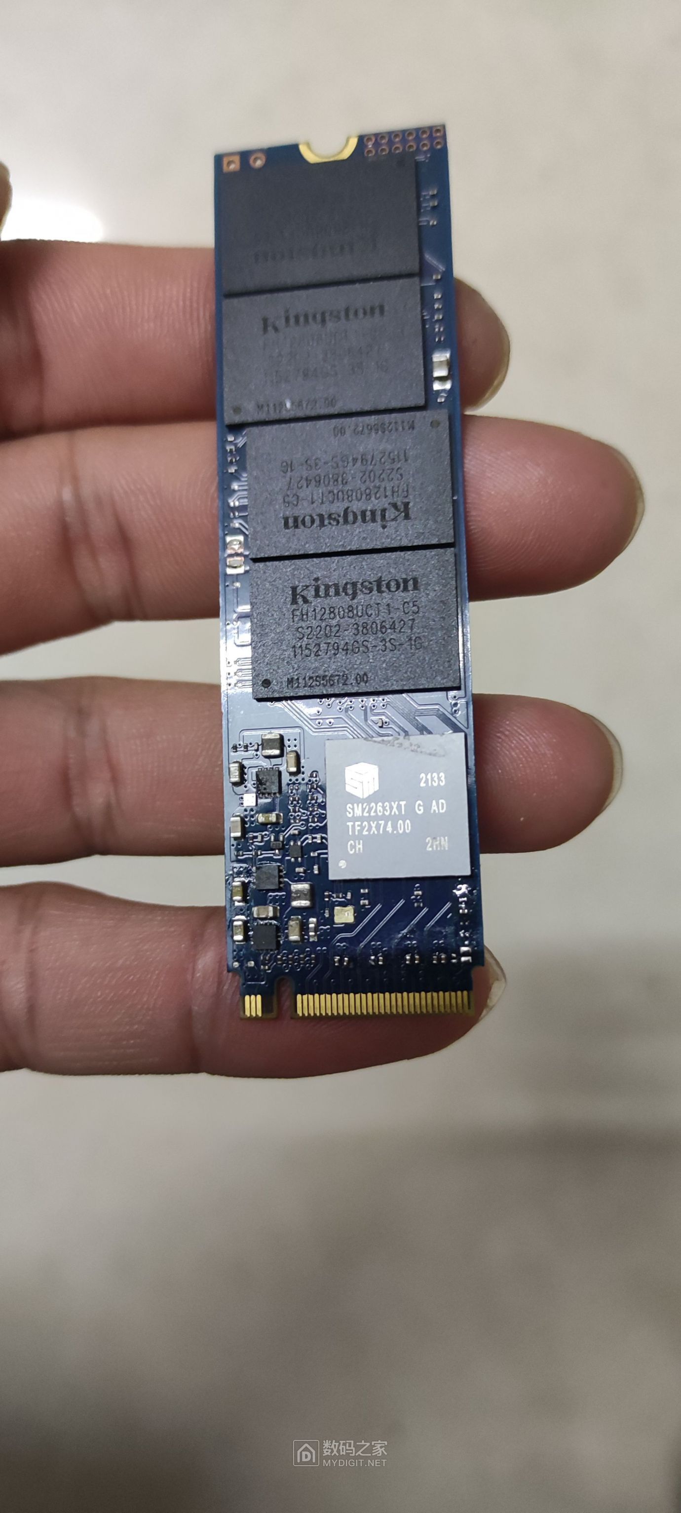 金士顿NV1的颗粒是什么ID啊？FH12808UCT1-C5 - SSD存储技术 数码之家