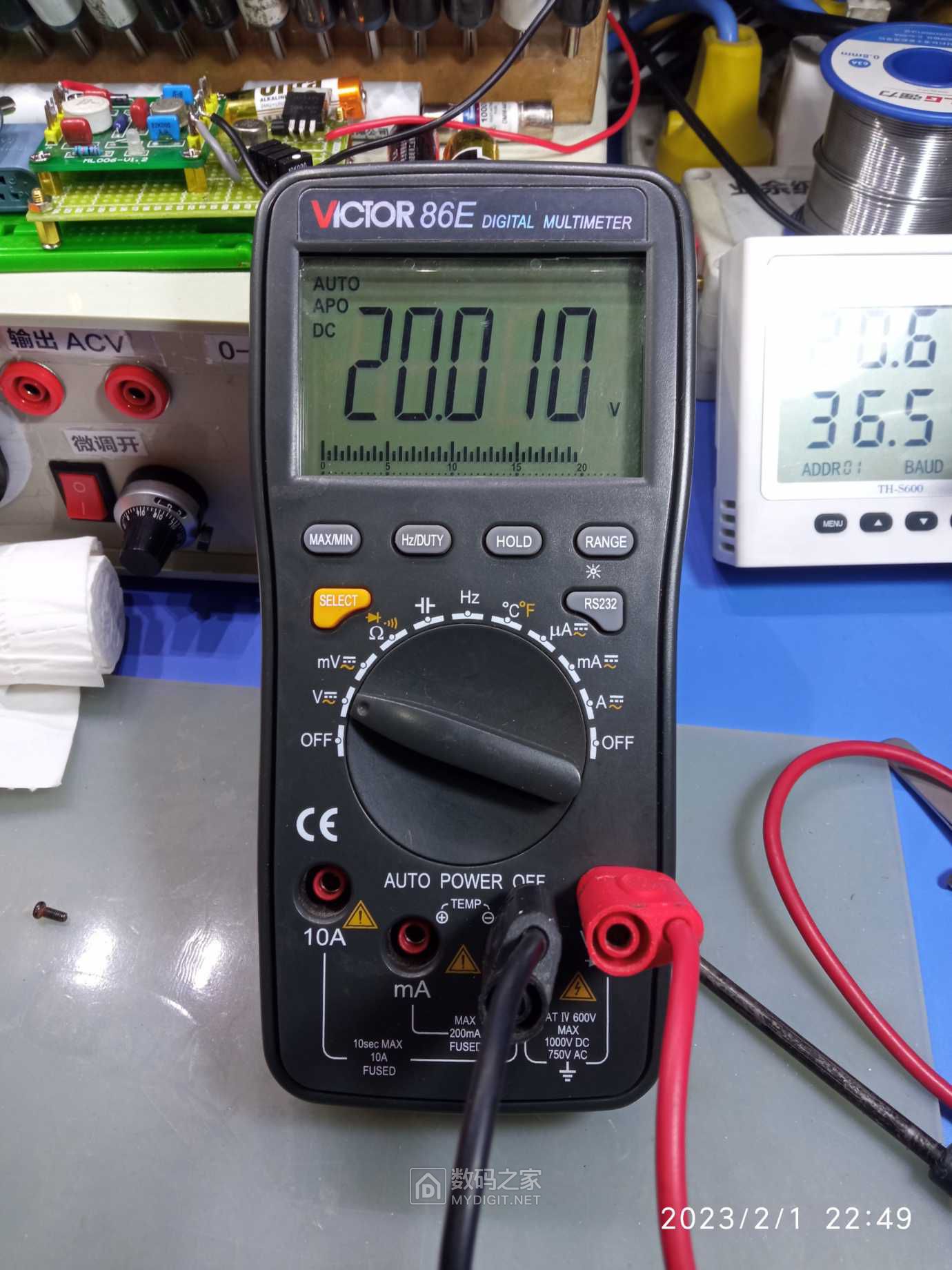 帮网友维修一下胜利VC86E - 仪表谈谈 数码之家