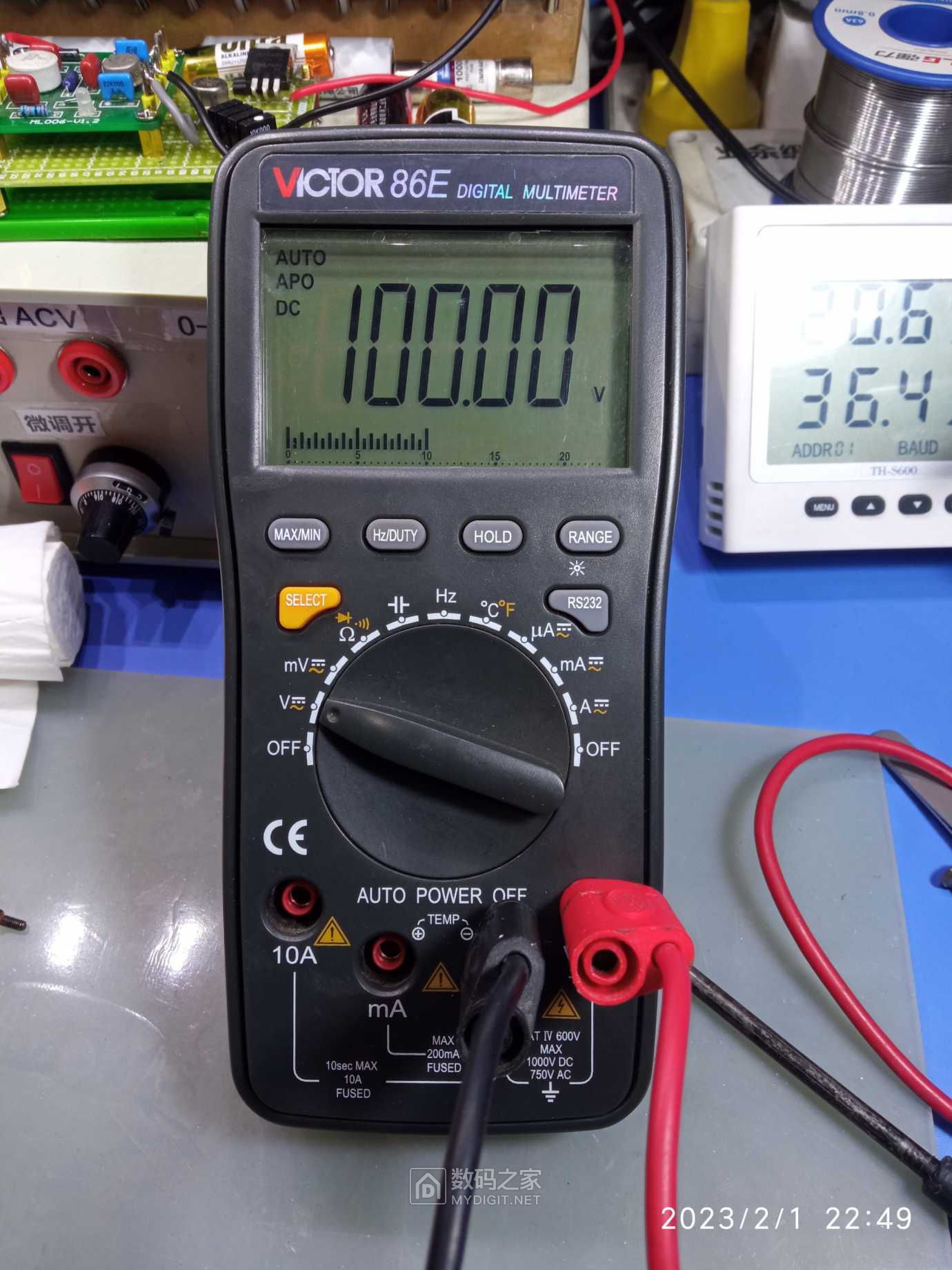 帮网友维修一下胜利VC86E - 仪表谈谈 数码之家