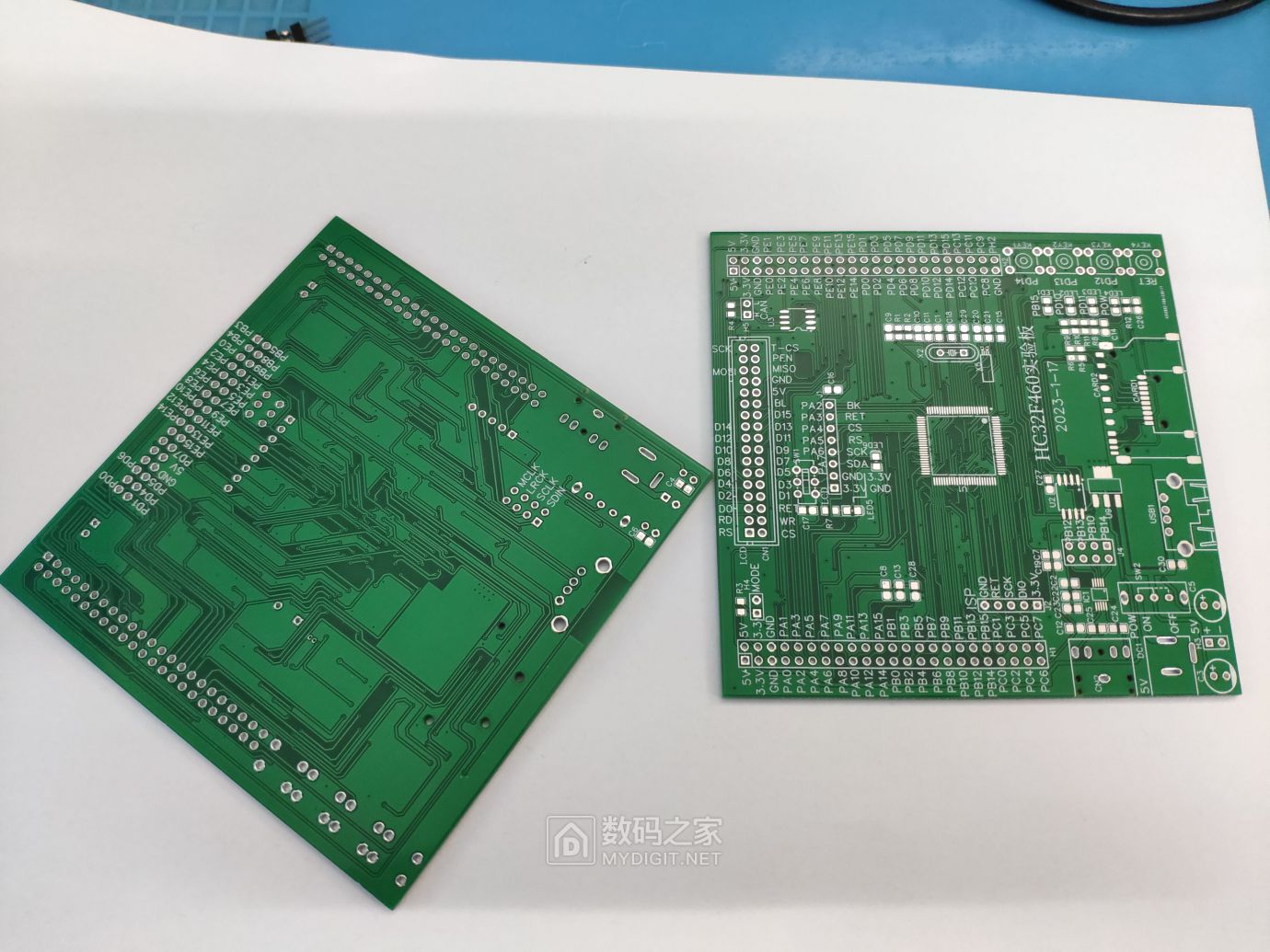 支持国产芯片，DIY制作HC32F460实验板。 - 我爱单片机 数码之家