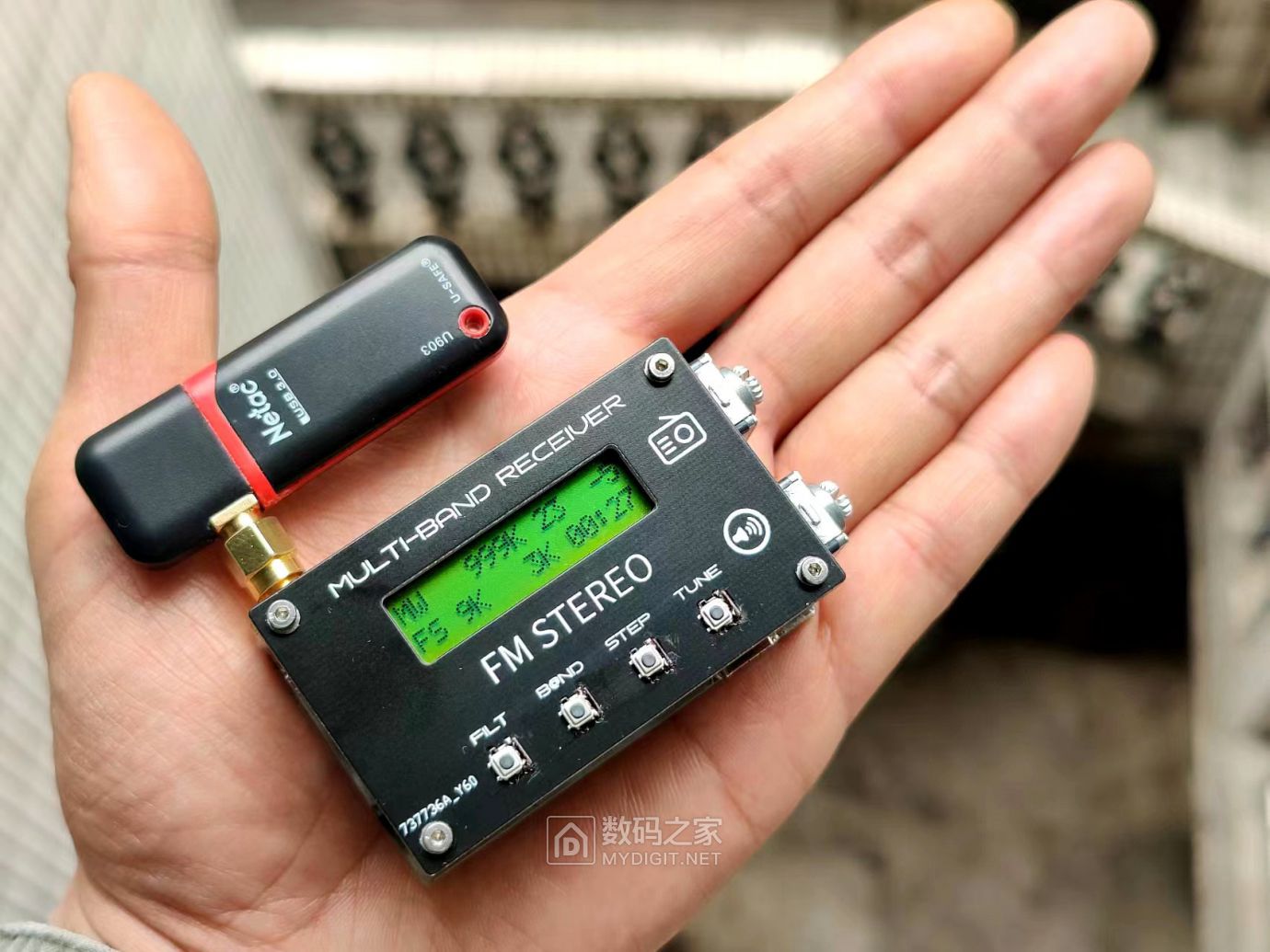 临时搭建了一台DSP收音机（TEF6686） PART2 - 创意DIY 数码之家