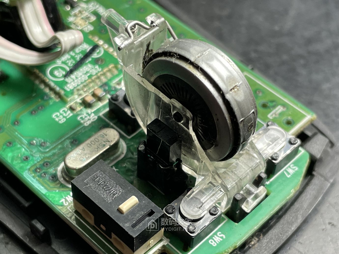 十年前的罗技M525无线鼠标拆解 - 拆机乐园 数码之家