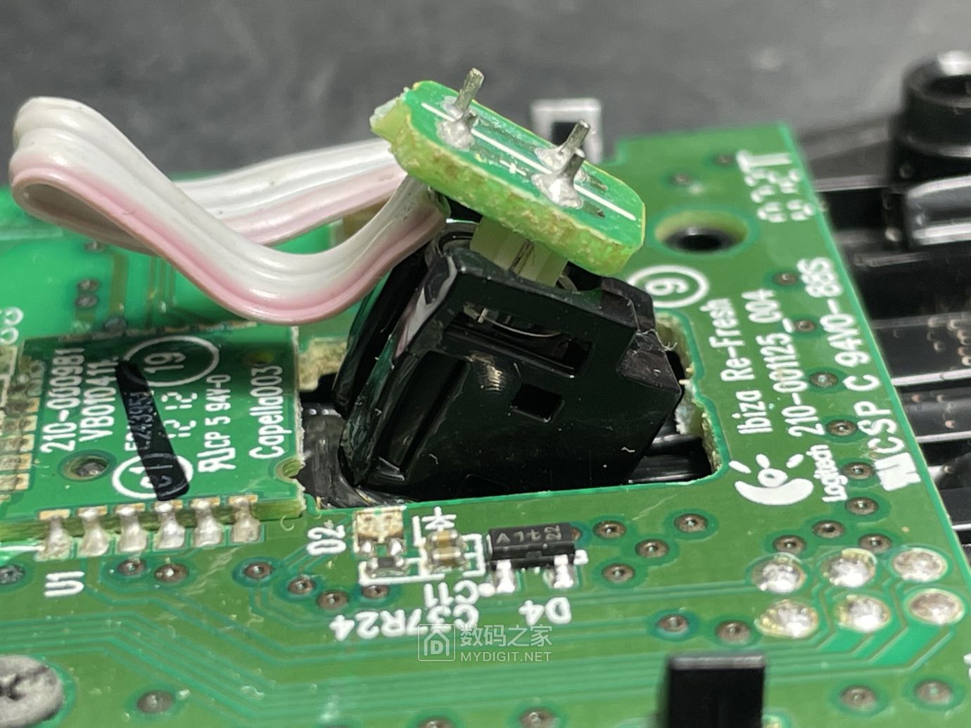 十年前的罗技M525无线鼠标拆解 - 拆机乐园 数码之家