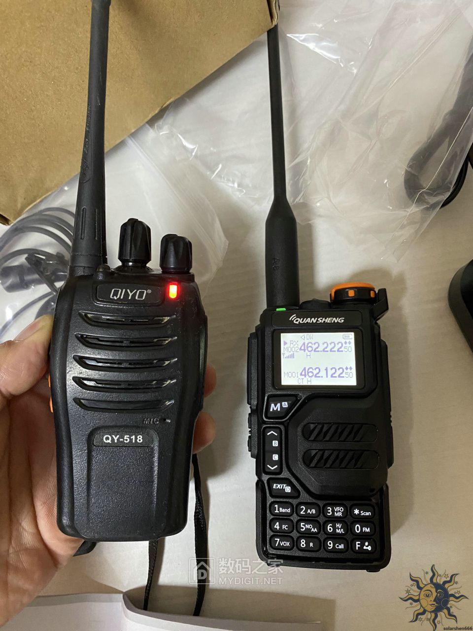 入手泉盛百元神机UV-K5，双频航空波段对讲机 - 拆机乐园 数码之家