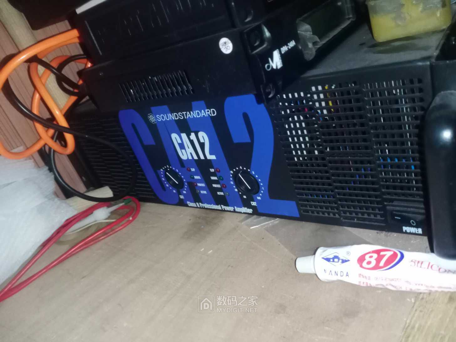 拆一台声准ca12专业后级功放 - 拆机乐园 数码之家