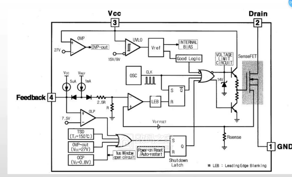 关于电源模块5L0380R在电路中的接法 - 电源/充电器 数码之家