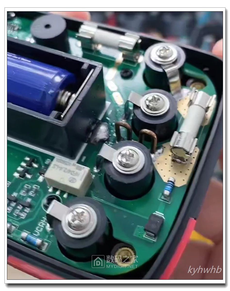 众仪ZT-702S数字示波万用表拆机图 - 仪表谈谈 数码之家