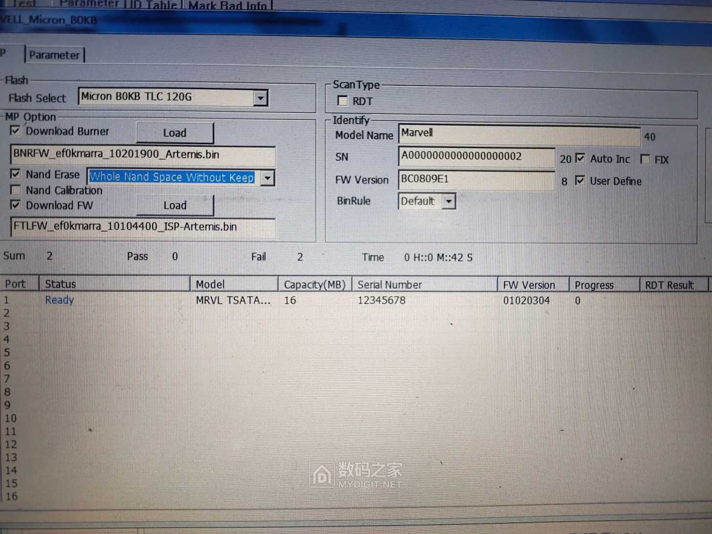 求助马牌88nv1120 b0kb开卡 - SSD存储技术 数码之家