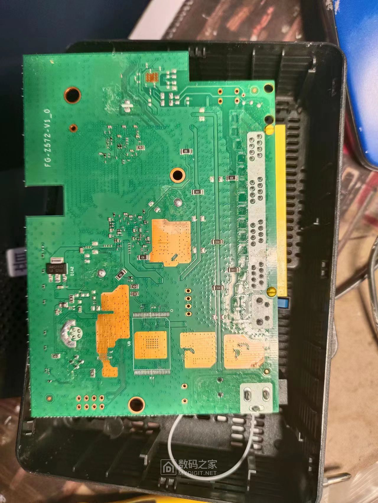 天邑TEWA-707G拆机，放弱电箱不错，顺便加个散热片 - 拆机乐园 数码之家