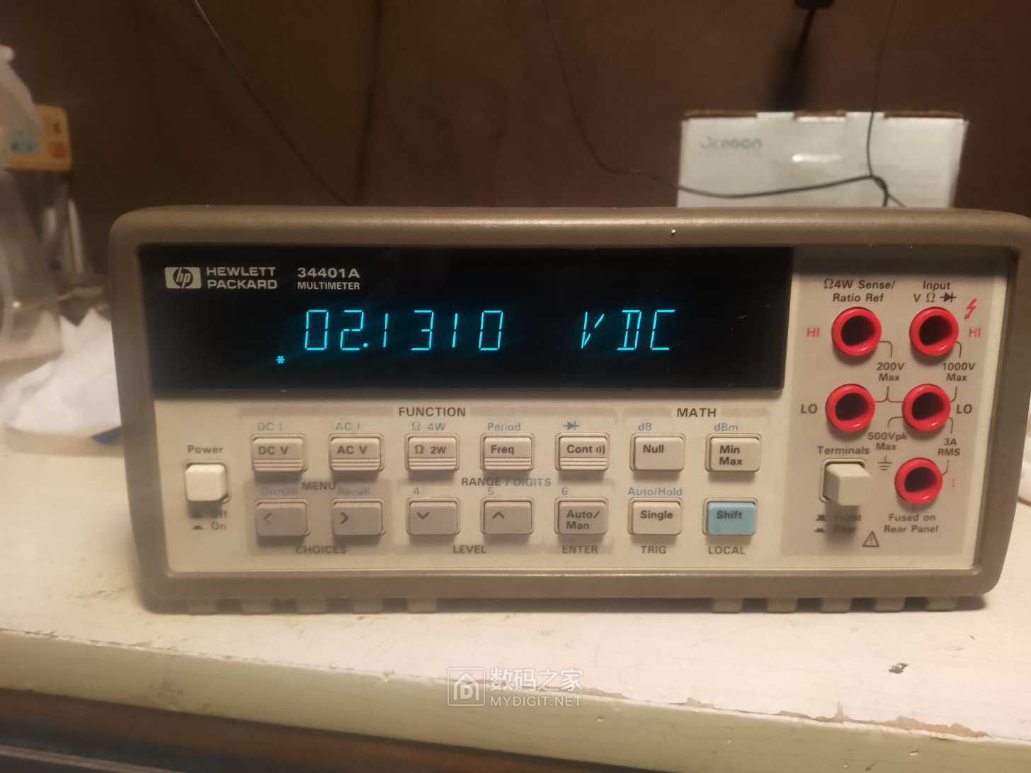 HP34401A台式万用表拆机 - 拆机乐园 数码之家