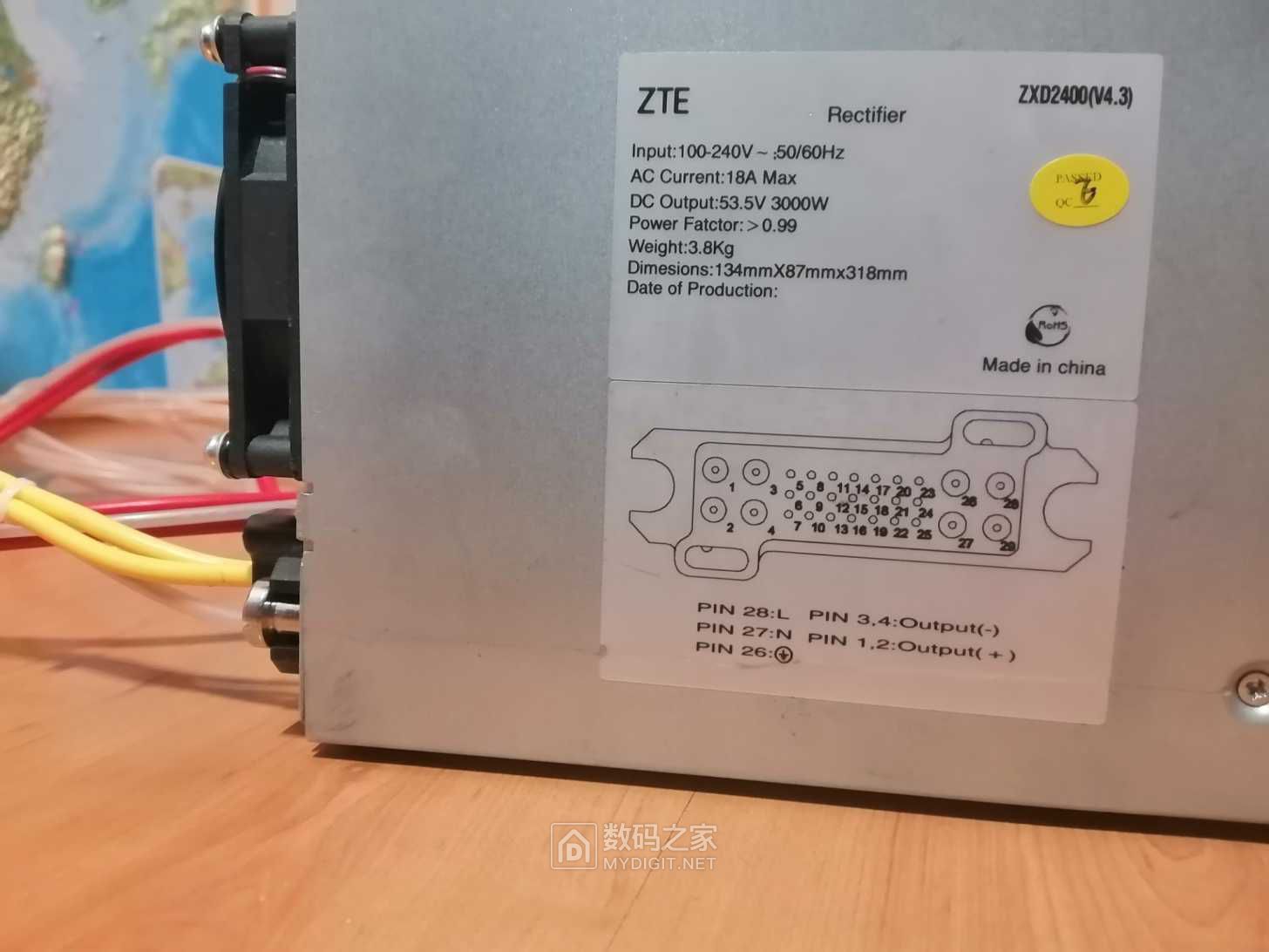 中兴zxd2400（v4.3）版本电源改装经验分享 - 创意DIY 数码之家