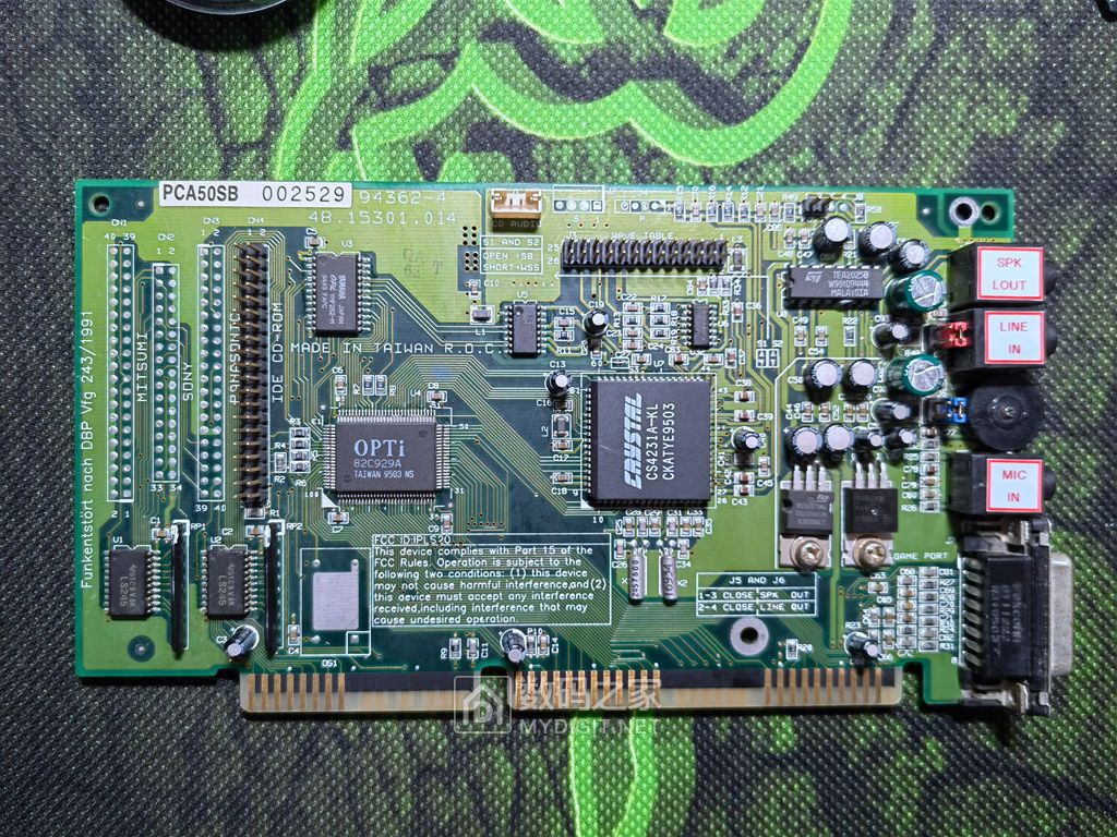 基于开源项目制作的SAM2695 WaveBlaster MIDI 波表子卡 - 硬件博物馆 数码之家