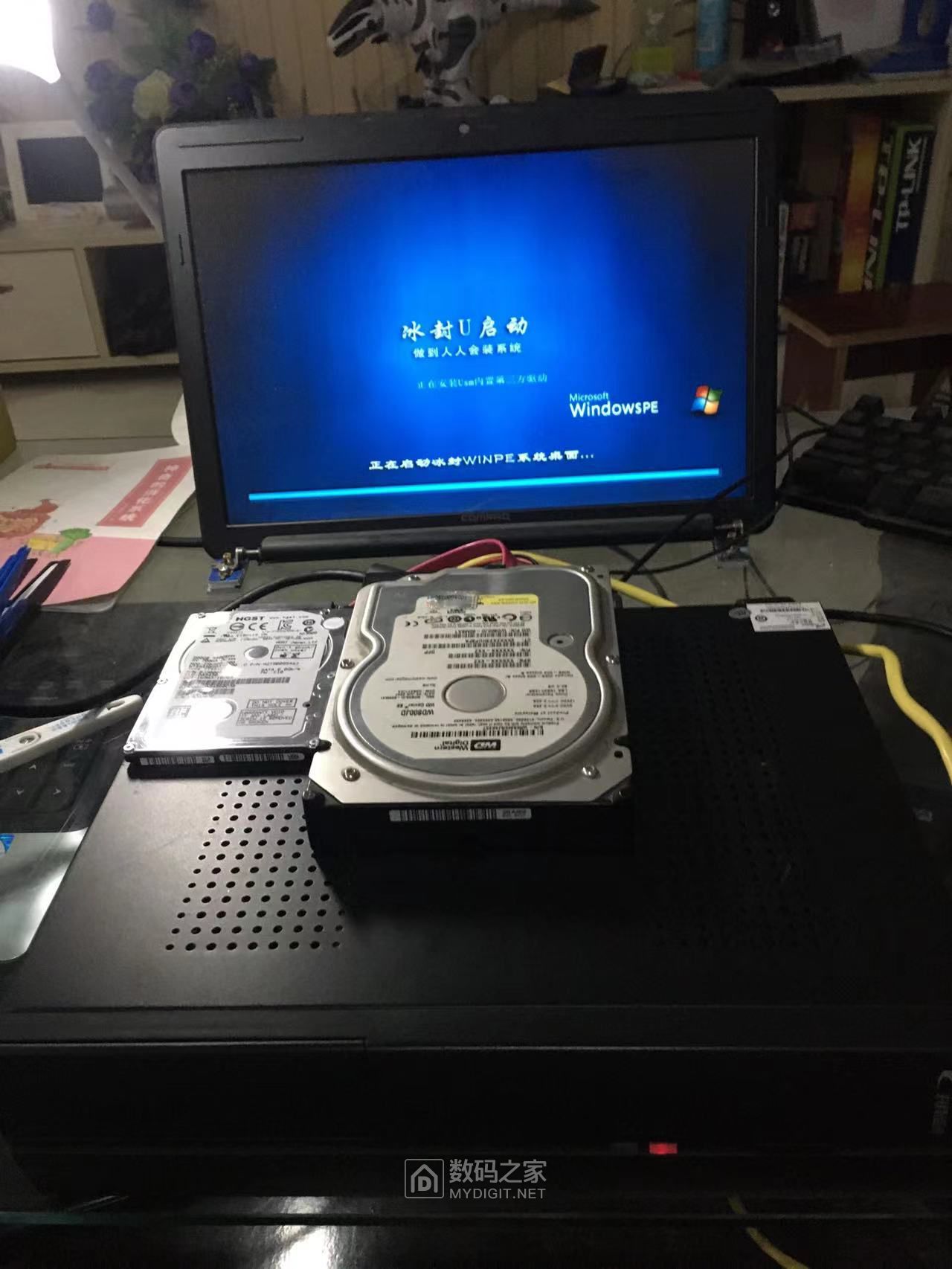 升腾I945小主机加双硬盘 - 电脑软硬派 数码之家