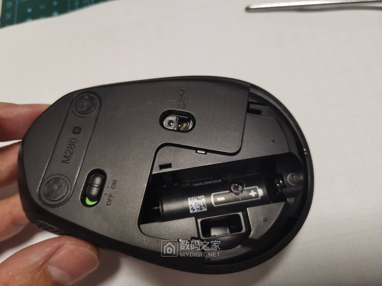 拆个罗技M280无线鼠标 - 拆机乐园 数码之家