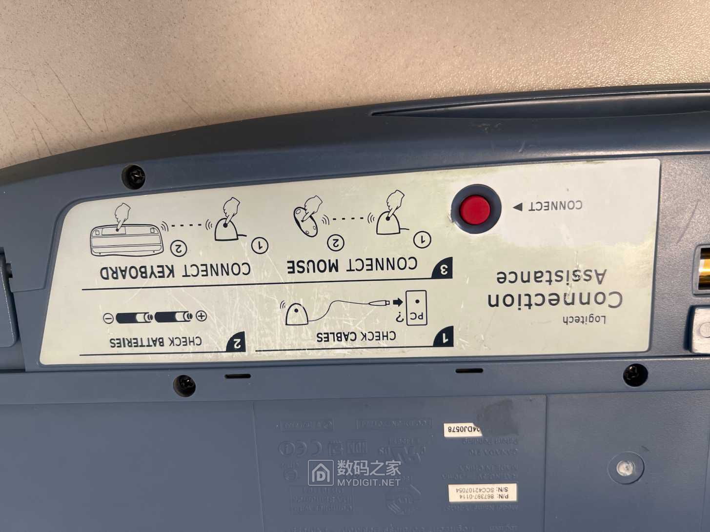 二十年前的罗技无线键盘拆解清灰（Logitech Y-RQ57） - 拆机乐园 数码之家