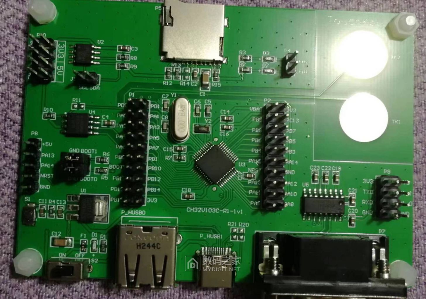 初玩RISC-V MCU（CH32V103）之感觉 - 我爱单片机 数码之家