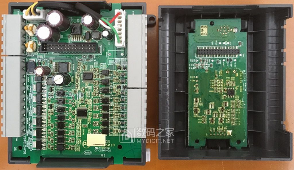 台达DELTA第二代ES2系列小型PLC DVP16ES200T拆解 - 行业拆客 数码之家