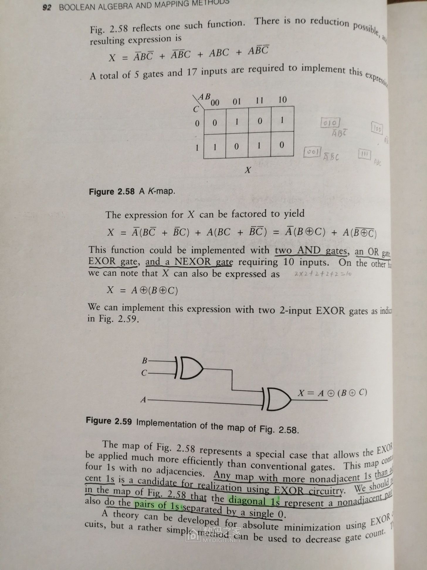 异或门 EXOR 取反 NEXOR，中文常用叫法是什么 - 电子学堂 数码之家