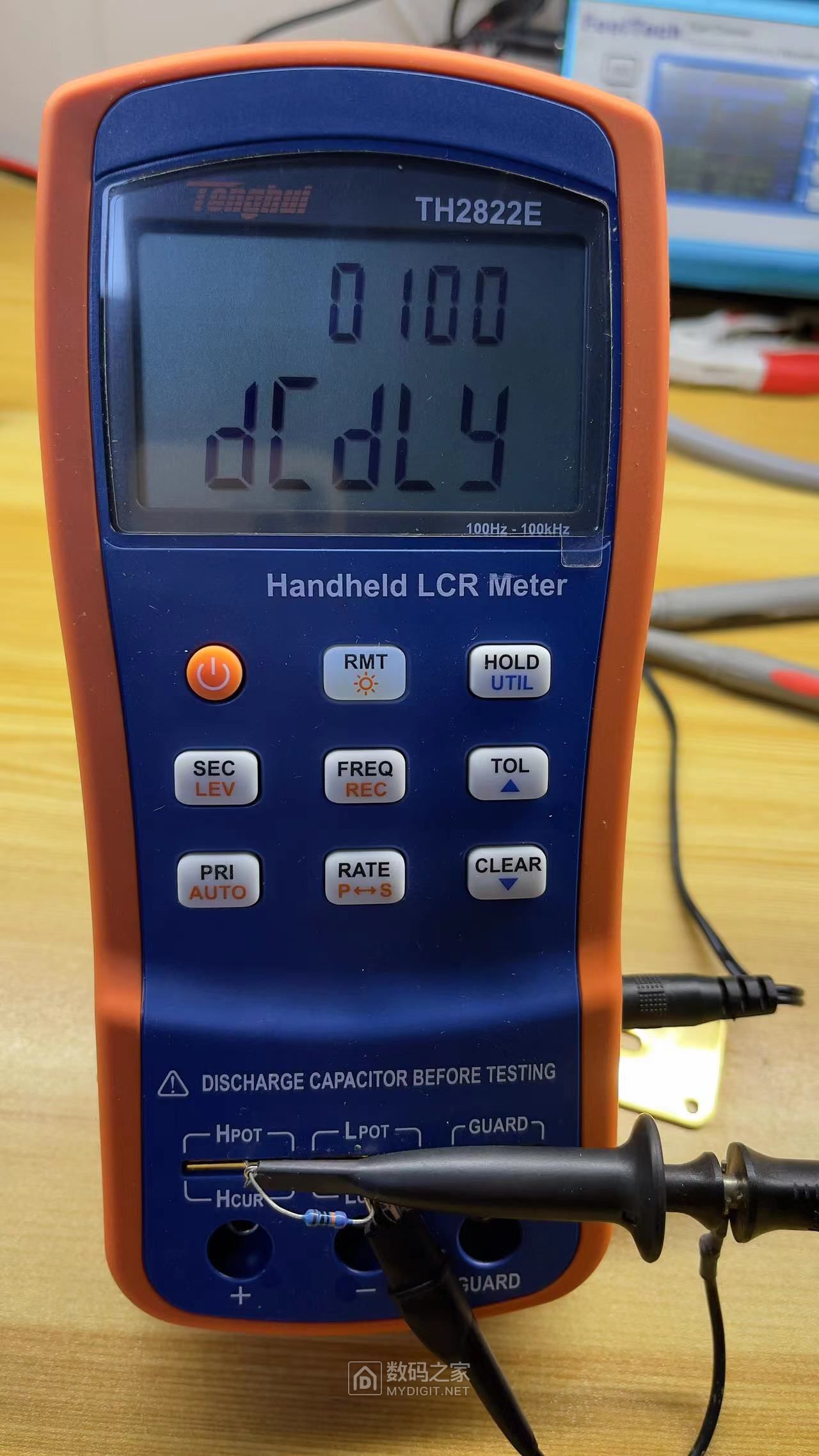 同惠TH2822E电桥DCR测试为方波，大感性原件DCR测量必须在设置中修改延迟 - 创意DIY 数码之家