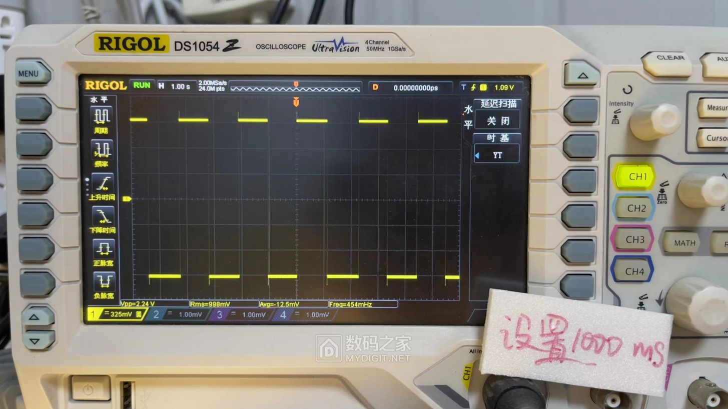 同惠TH2822E电桥DCR测试为方波，大感性原件DCR测量必须在设置中修改延迟 - 创意DIY 数码之家