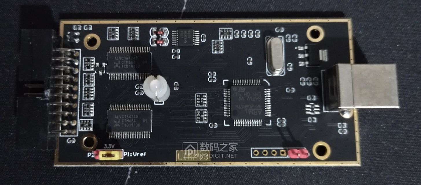 拆解一个 JLINK ARM V9 仿真器 - 拆机乐园 数码之家