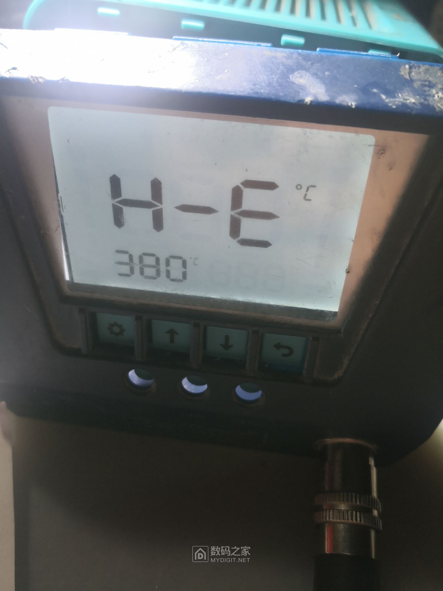 求助：深圳白光BK90焊台开机显示H-E不加热 - 我是工具控 数码之家