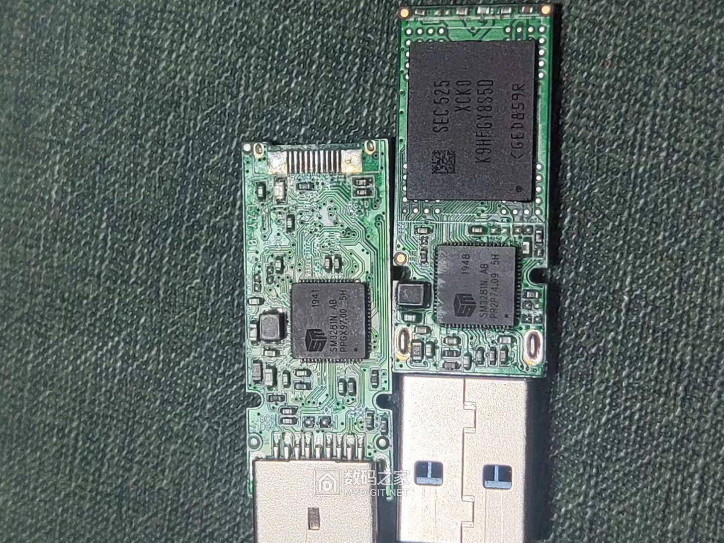 SM3281N AB开卡K9HFGY8S5D三星小黑豆 - U盘存储技术 数码之家