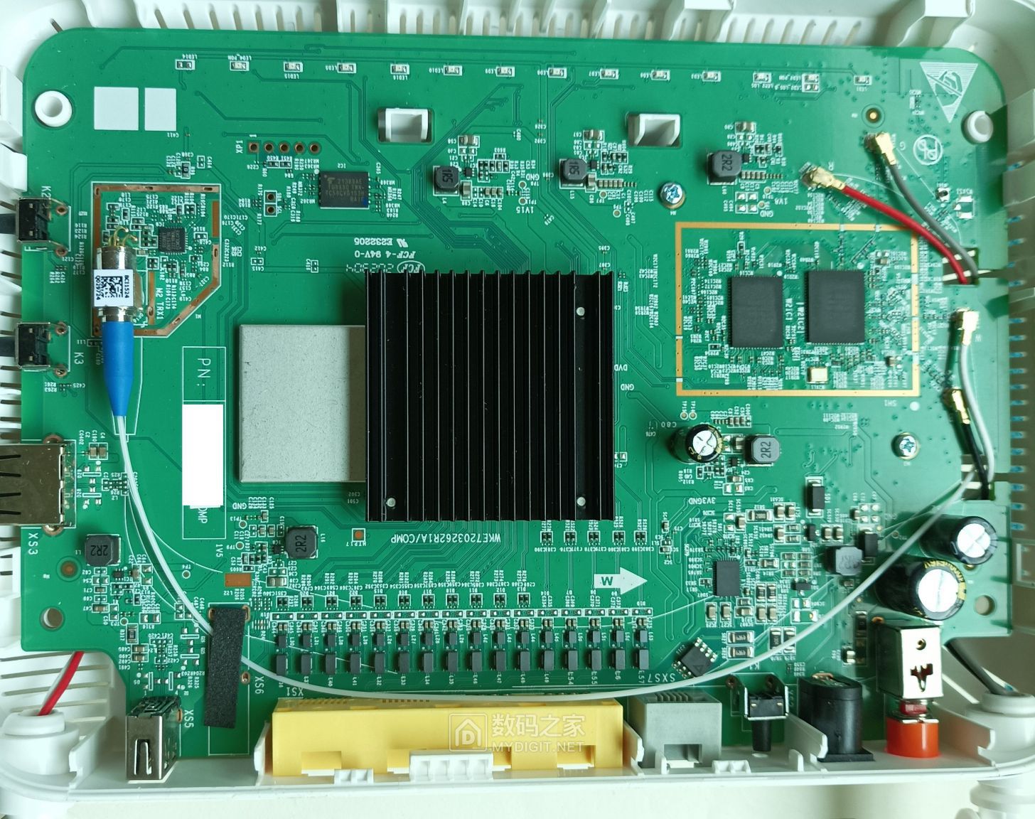 移动烽火HG6145F3 光猫拆机 - 拆机乐园 数码之家