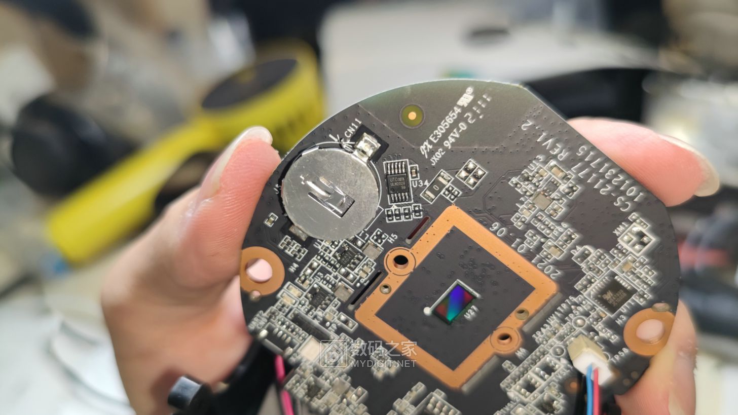 萤石CS-TY4-4WCN四百万监控拆解 - 拆机乐园 数码之家