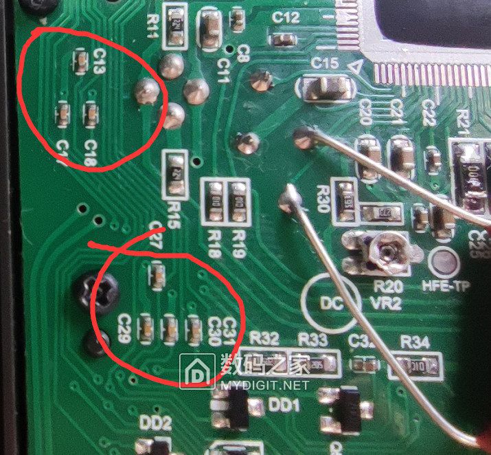 原来UT136B+也有小改PCB版本 - 仪表谈谈 数码之家
