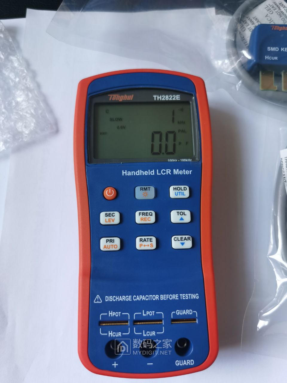 618入手的同惠手持电桥TH2822E - 仪表谈谈 数码之家