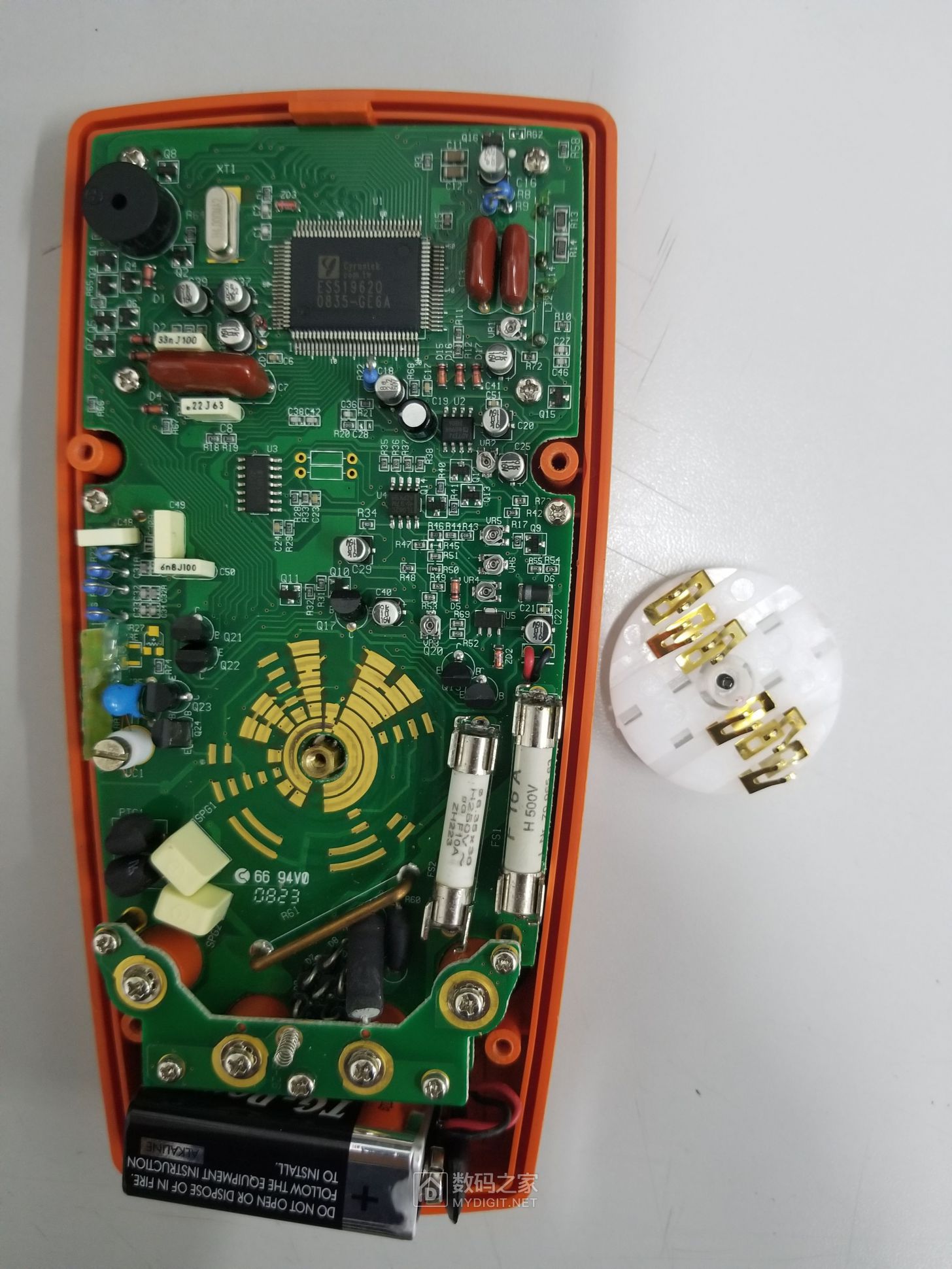 拆解一款台湾产万用表APPA 99II， 做工感觉不比福禄克差 - 仪表谈谈 数码之家