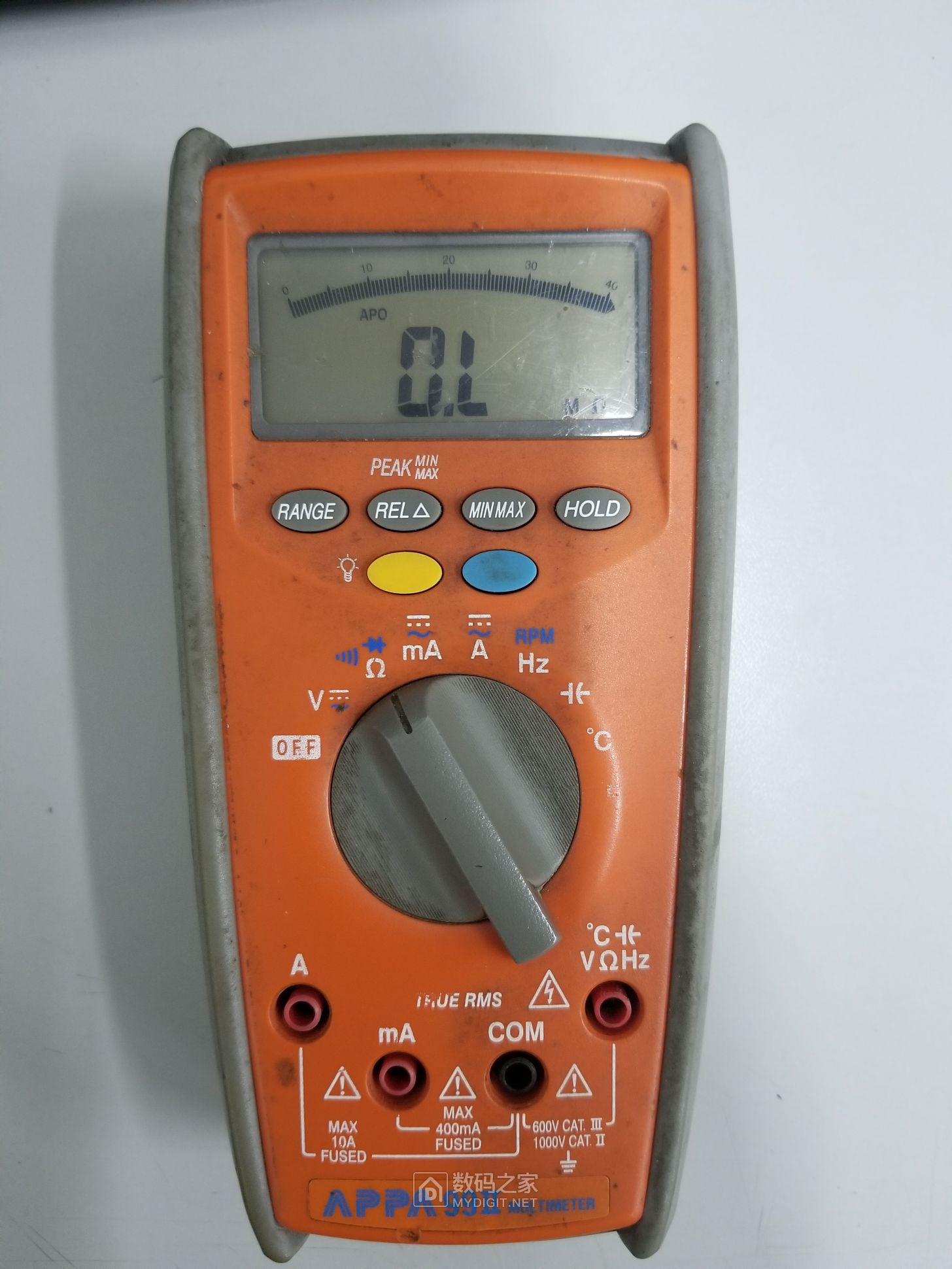 拆解一款台湾产万用表APPA 99II， 做工感觉不比福禄克差 - 仪表谈谈 数码之家