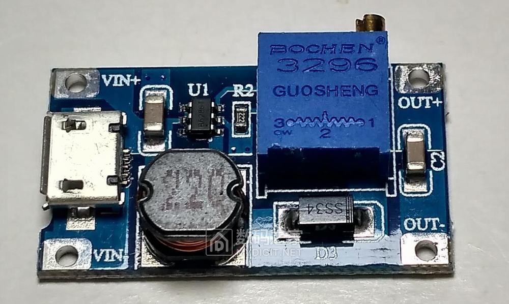 DIY一根12V升压线(SDB628) - 创意DIY 数码之家