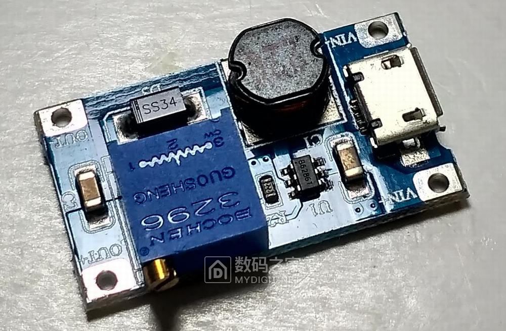 DIY一根12V升压线(SDB628) - 创意DIY 数码之家