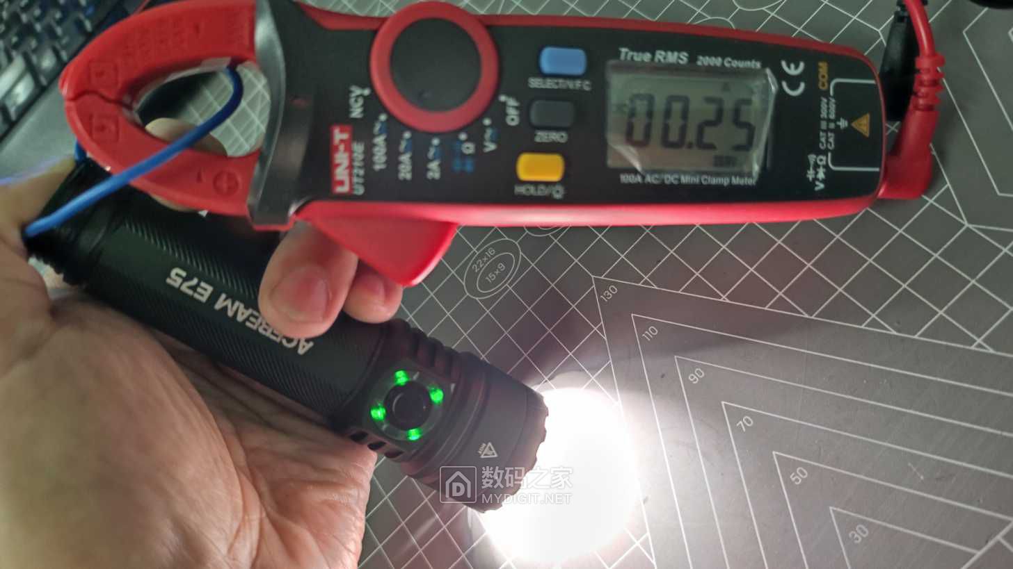 ACEBEAM E75；首发新筒到货，日亚519A高显色5000K很好，一线品牌做工优秀~ - 手电筒/照明 数码之家