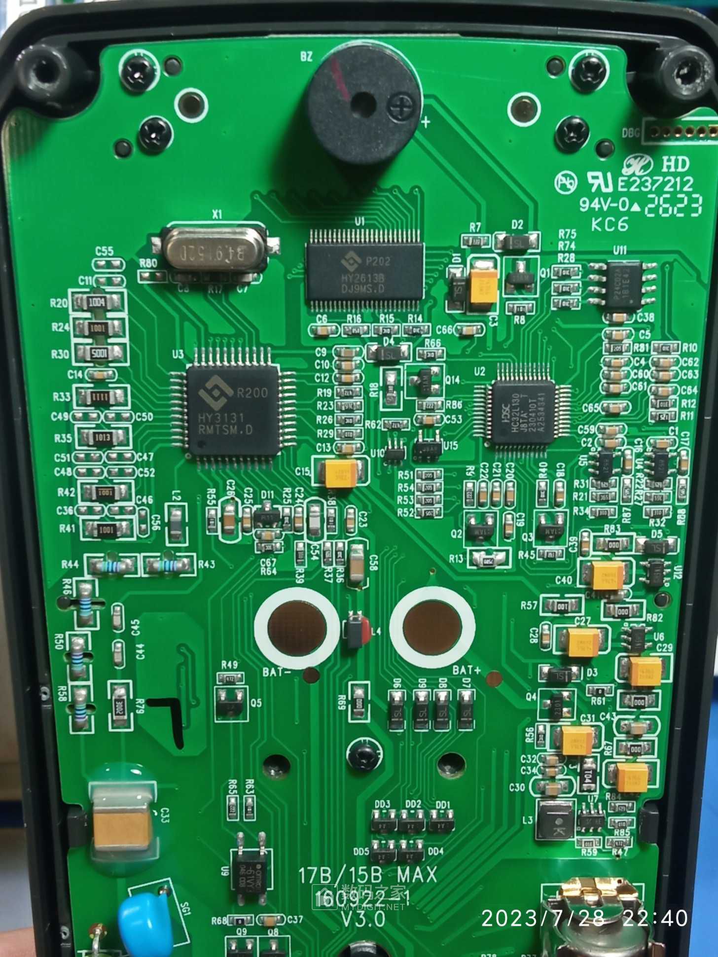 优利德UT17B MAX拆机测评！ - 仪表谈谈 数码之家