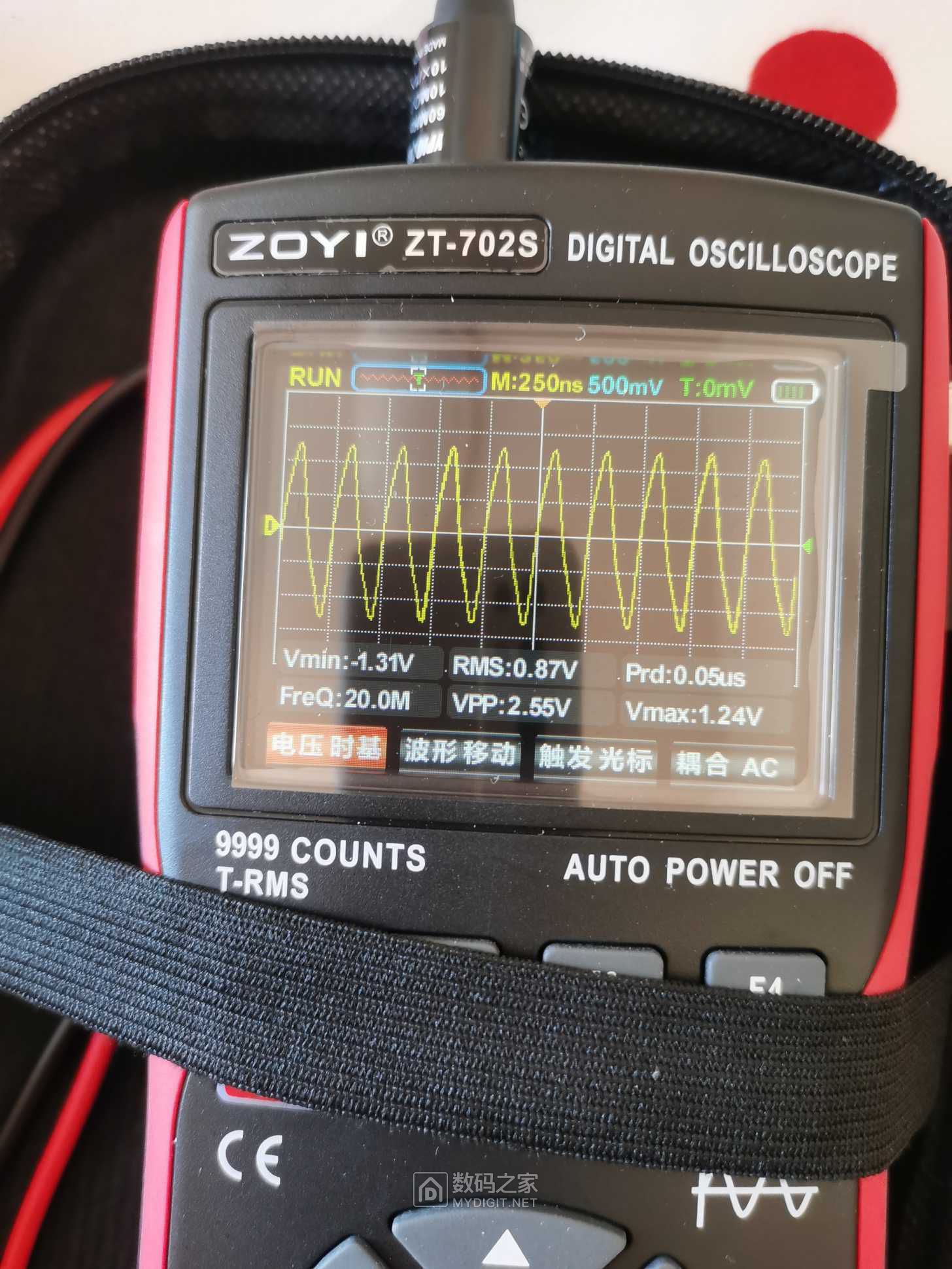 简拆众仪示波表：ZT-702S - 仪表谈谈 数码之家