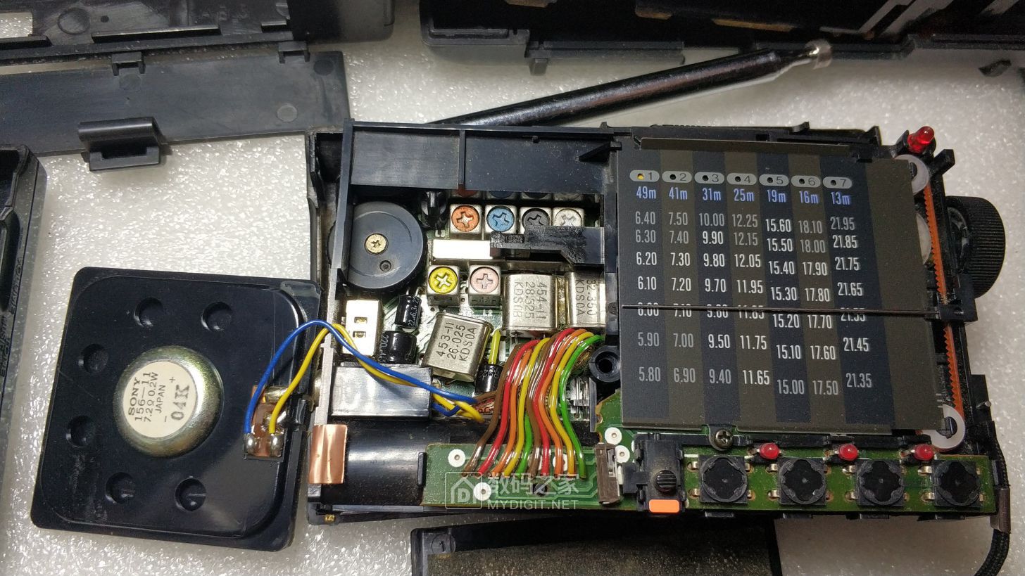 拆两个索尼收音机：SONY ICF-SW10、ICF-SW20 - 拆机乐园 数码之家